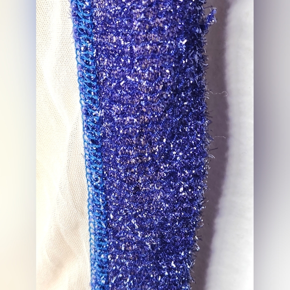 L'homme Invisible | Pants | Lhomme Invisible Nude Sheer Pants With Blue ...